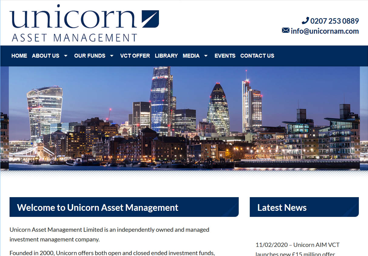 Unicorn Asset Management - Case Studies - New Forest Online Ltd